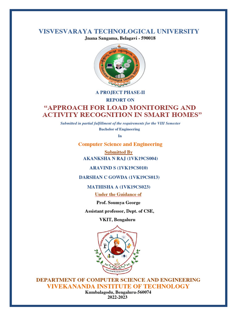 Final Project Report Smart Home | PDF | Internet Of Things | Home ...