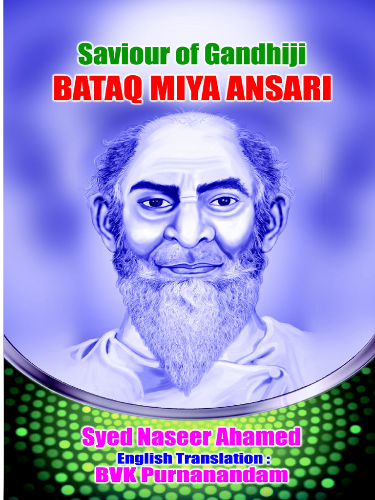 Bataq Miya Ansari Book in English | PDF | Mahatma Gandhi