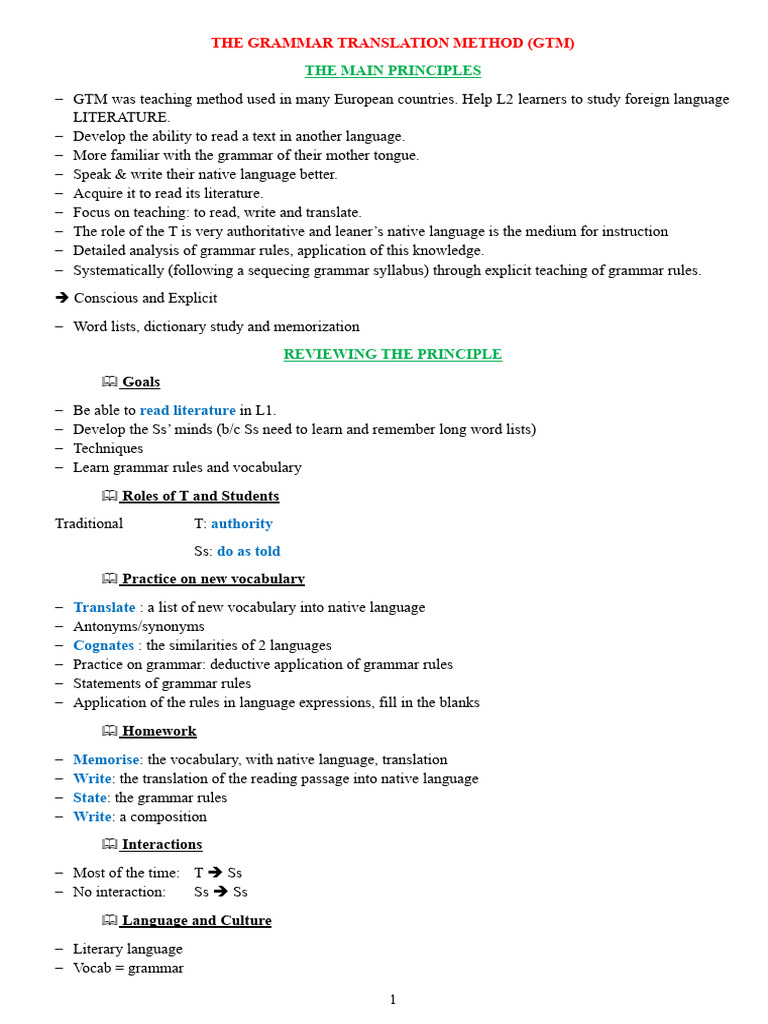 Theories in Language Teaching and Learning | PDF | Second Language ...