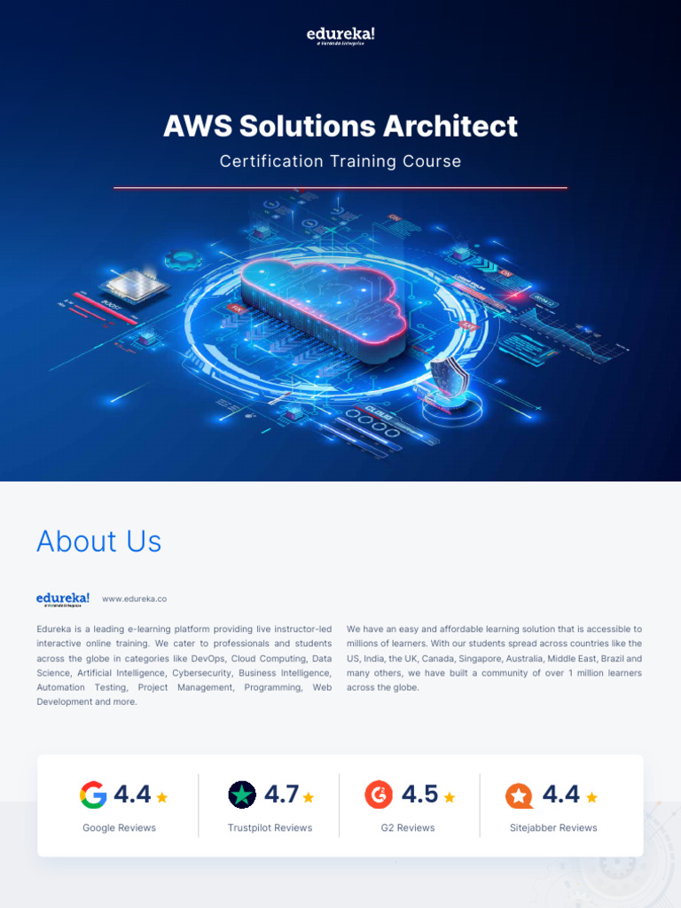 Edureka Training - AWS Solutions Architect | Download Free PDF | Amazon Web Services | Cloud ...