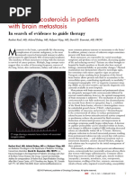 Protocol Dexamethasone As Treatment For Cerebral Edema | PDF | Therapy ...