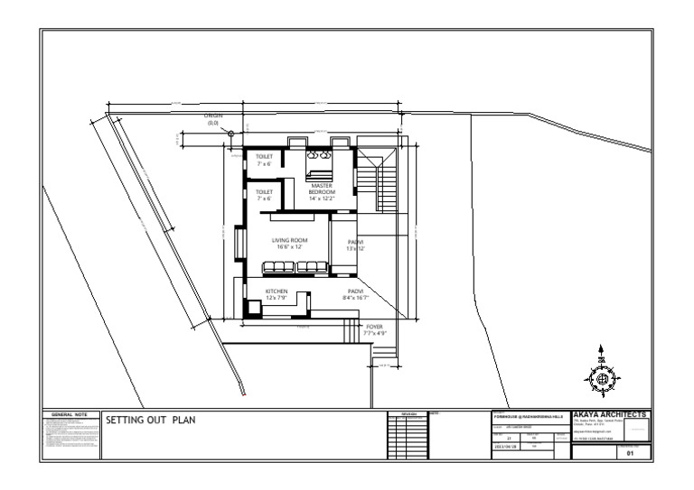 Setting Out Plan | PDF | Architect | Engineering Setting Out Plan | PDF | Architect | Engineering