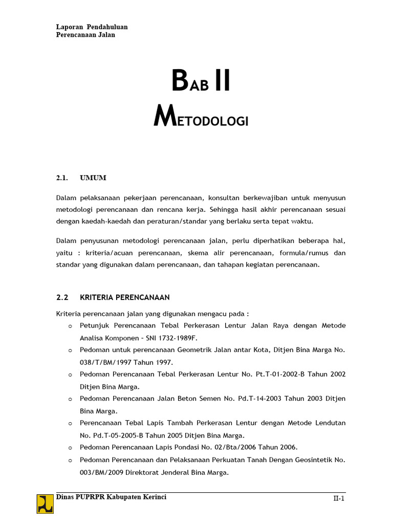 BAB II Metodologi - Oke | PDF | Teknologi & Rekayasa
