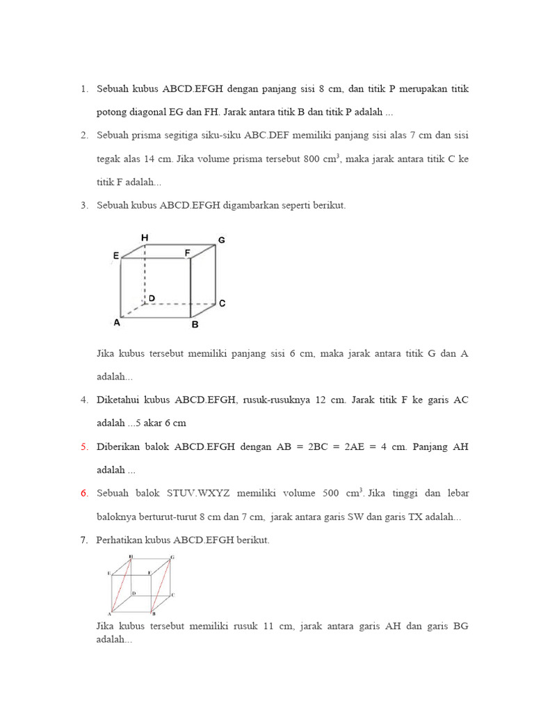 Kisi-kisi Mat Wajib Kls Xii | PDF