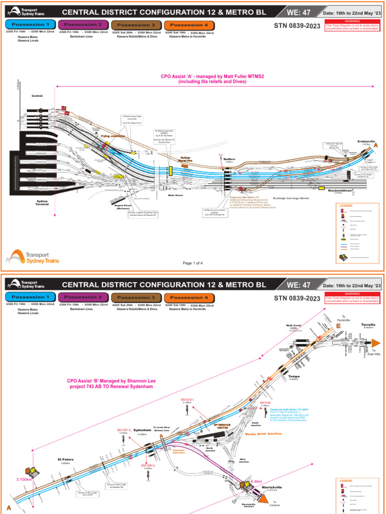 A3 Map - WE47 Config 12 & Metro BL v7 | PDF
