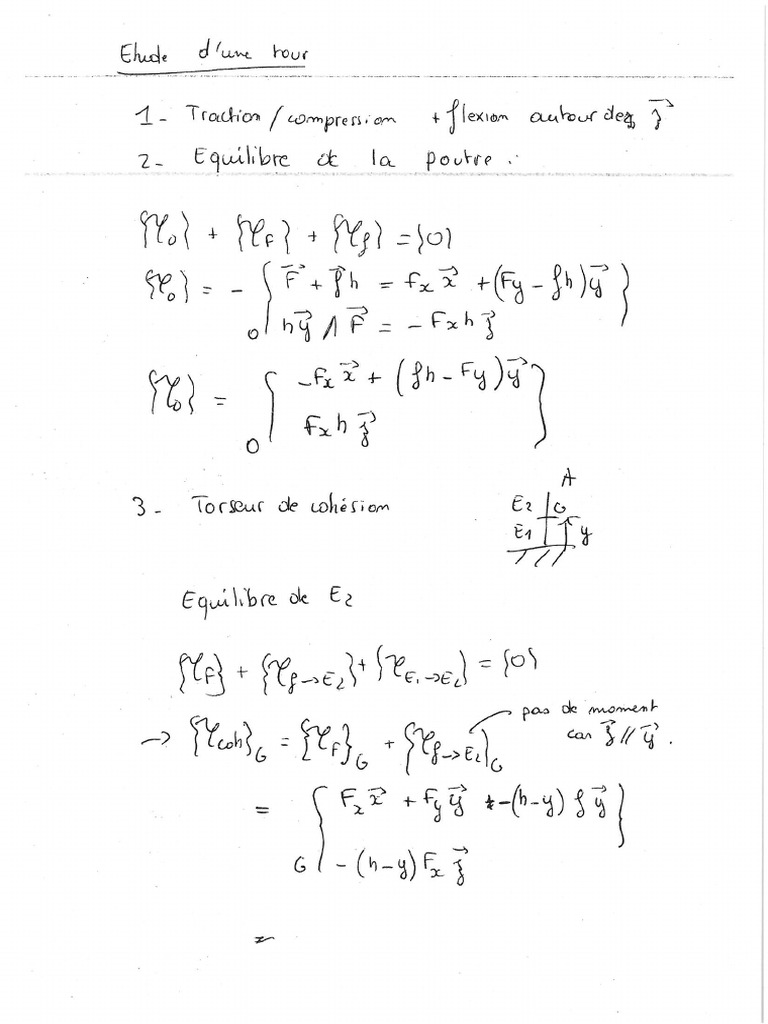 Exo 14 Correction Etude Tour | PDF