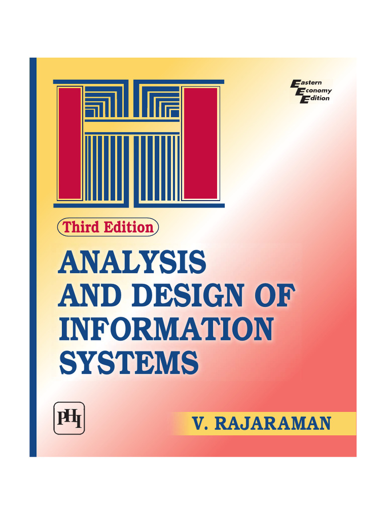 Analysis and Design of Information Systems - V.Rajaraman | PDF | Databases | Information
