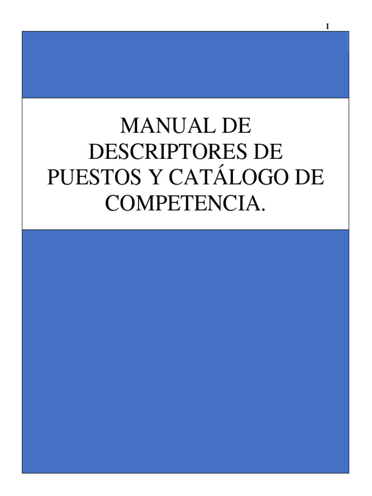 Manual de Competencias | PDF | Salario | Seguridad y salud ocupacional