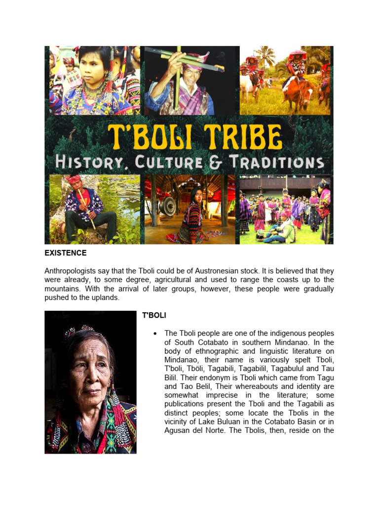 Tboli Tribe | PDF