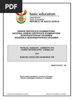 Physical Sciences p2 Prep Sept 2023 Memo Eng&Afr | PDF