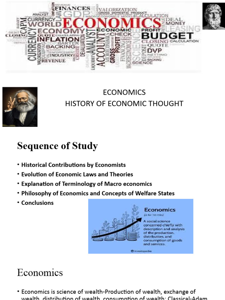 History of Economic Thought | PDF | Economics | Economic Growth