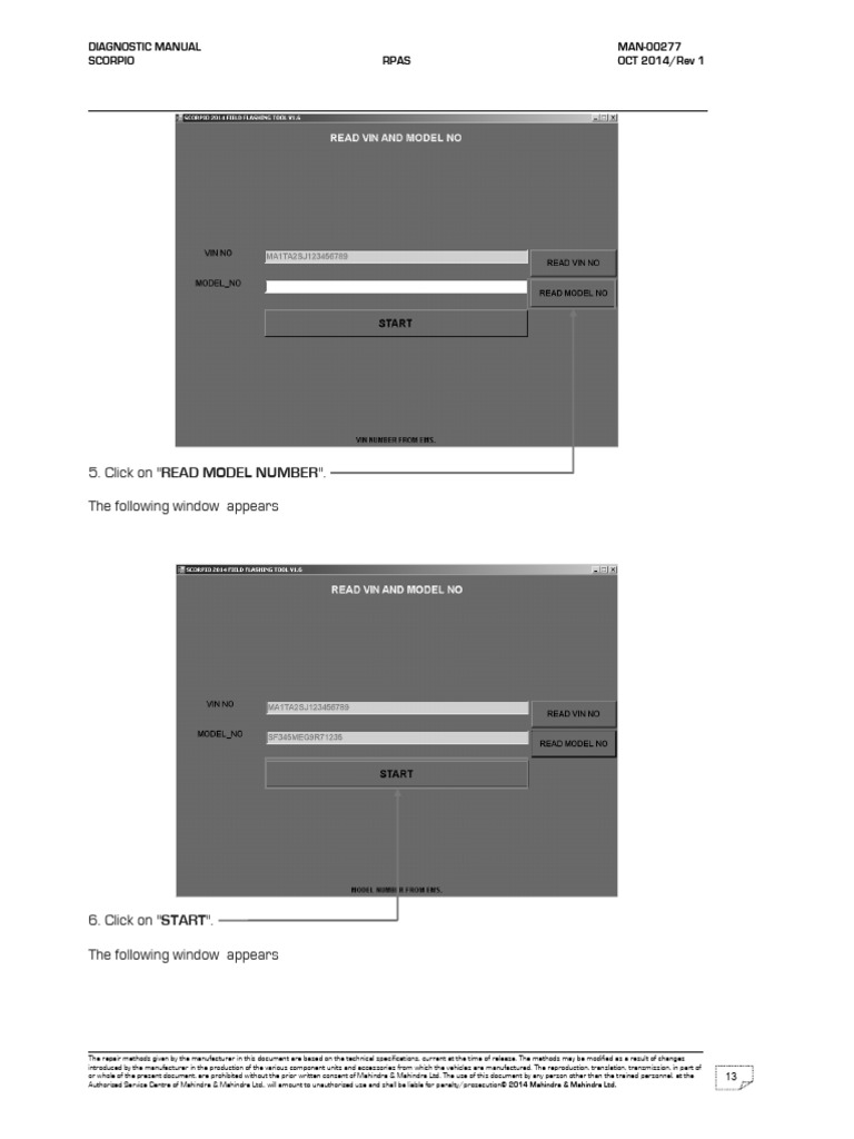 Mahindra Diag Manual Scorpio p13 of 53 | PDF