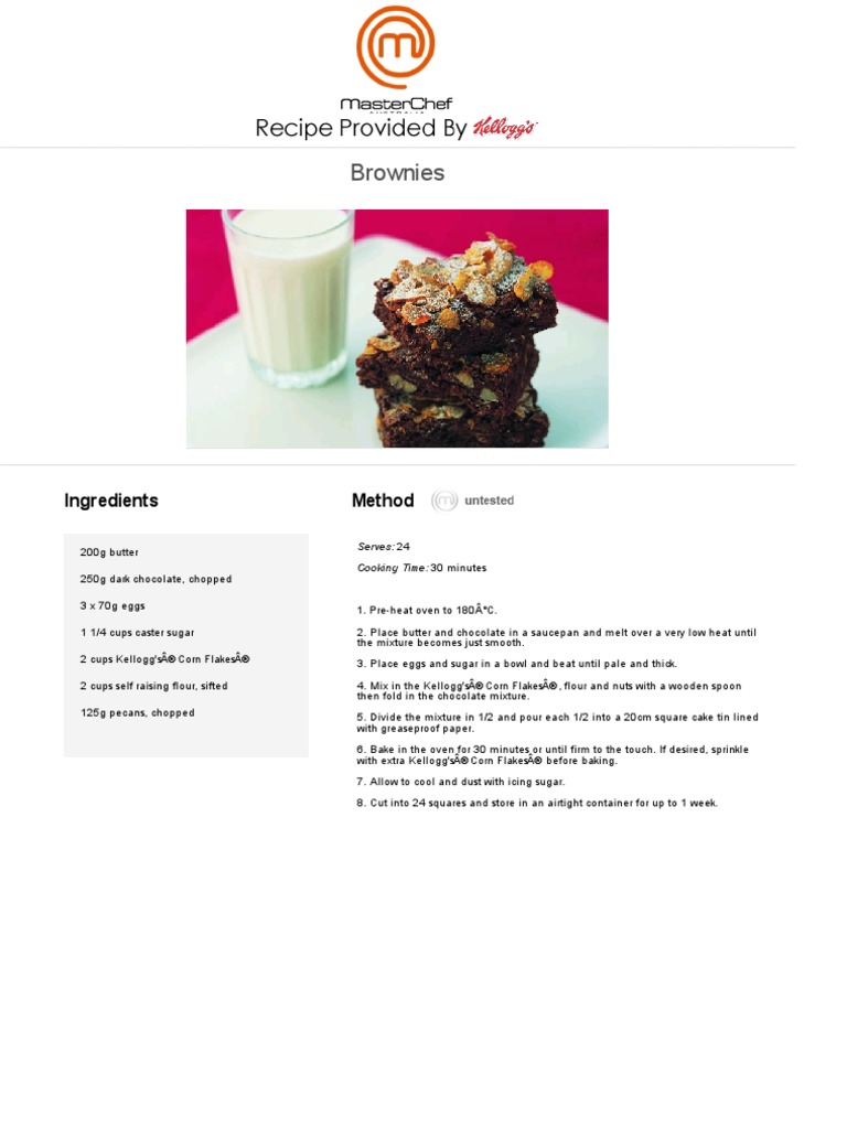 Brownies | PDF