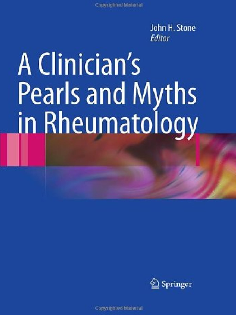 A Clinician's Pearls and Myths in Rheumatology - John Stone, 1E | PDF ...