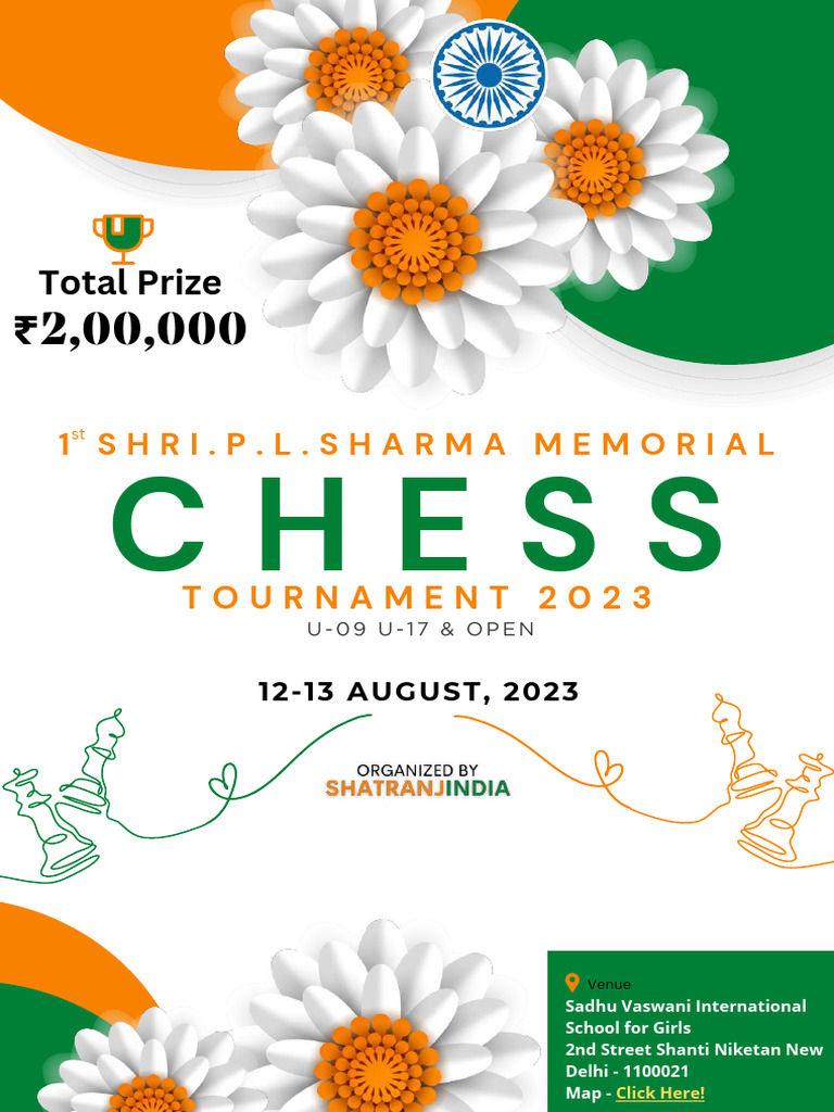 1st PL Sharma Chess Event - 3 | PDF | Traditional Board Games | Chess