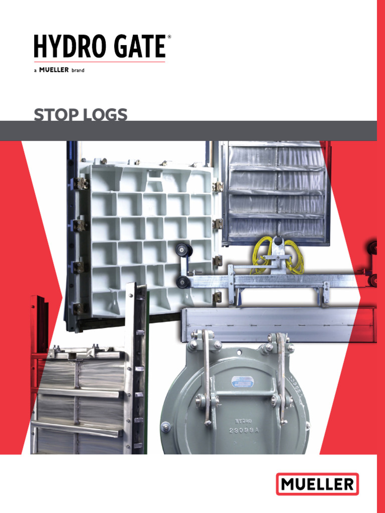 Stop Logs Brochure Folder Stop Logs Brochure-Web | PDF | Crane (Machine ...