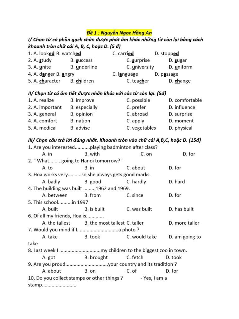 35 de HSG - With Key | PDF