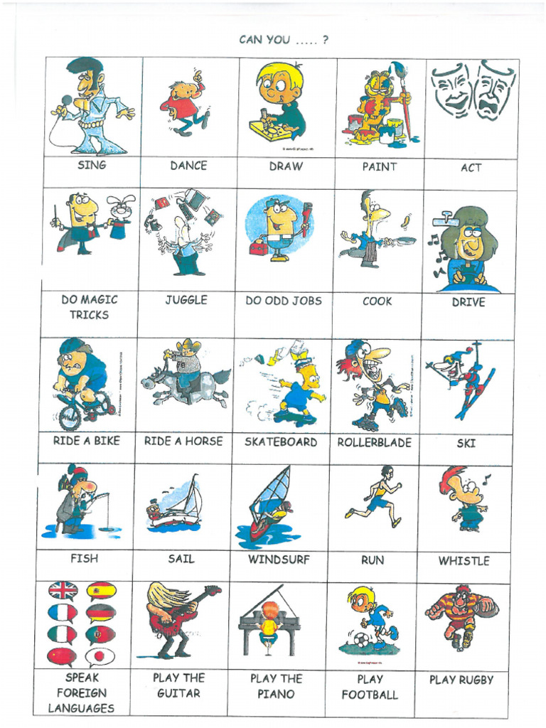 Workbook - Extra - Activity - I - Can 2 | PDF