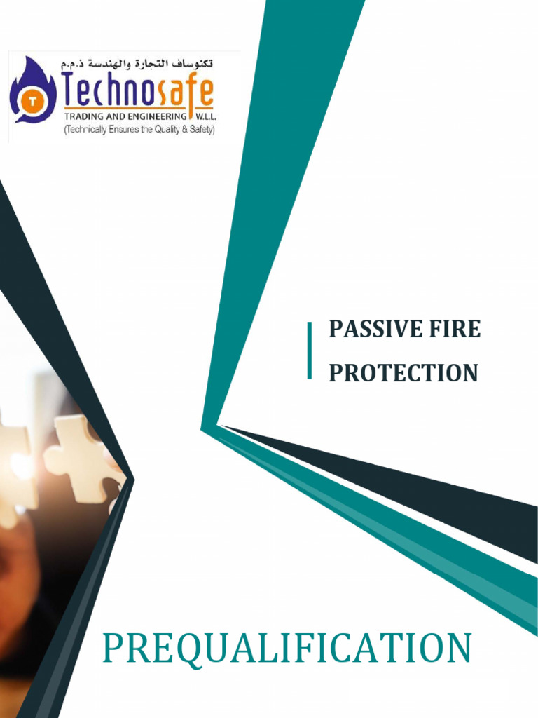 Prequalification: Passive Fire Protection | PDF | Safety | Firefighting