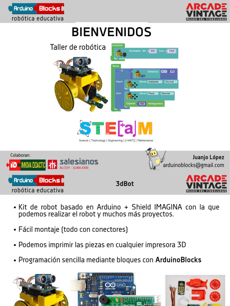 Arduino - Taller 3dbot Iniciación Rápida | PDF