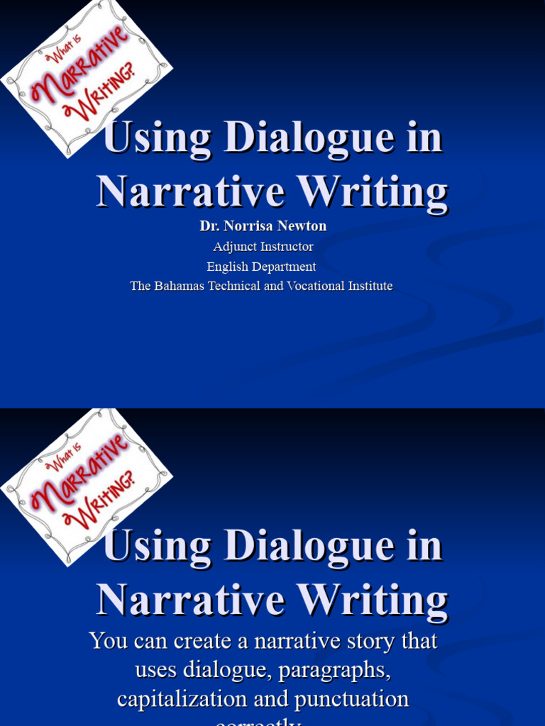 Dialogue in Writing | PDF | Language Arts & Discipline