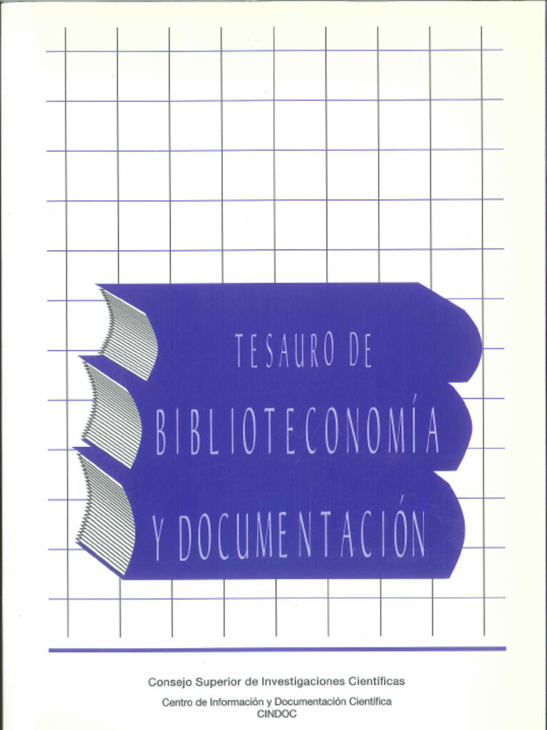Microsoft Word - Tesauro de Biblioteconomia y Documentacion | PDF