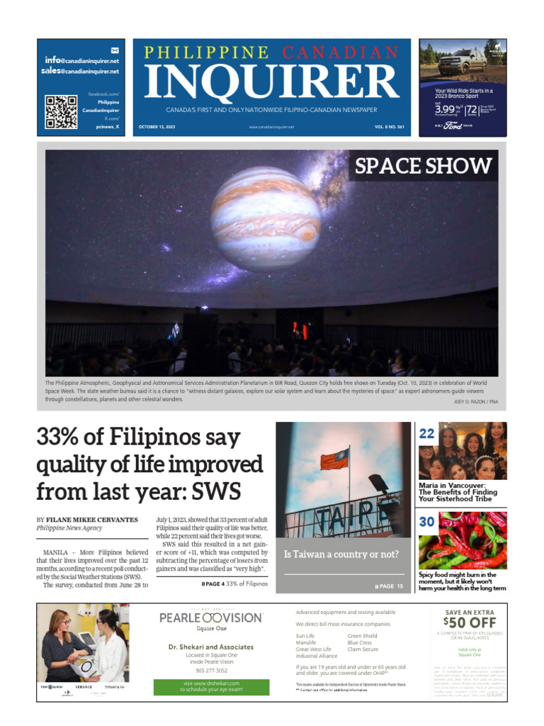 Philippine Canadian Inquirer #561 | PDF
