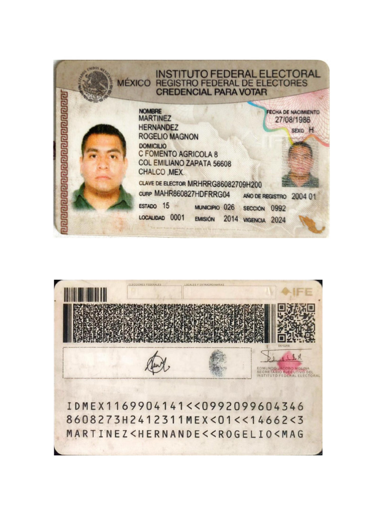 Martinez Hernandez Rogelio Magnon - InE - Cruz Roja Mexicana Delegacion ...
