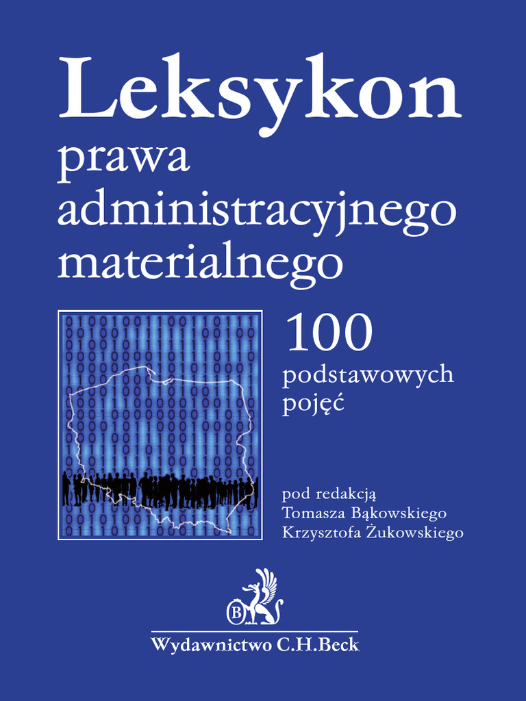 Leksykon Prawa Administracyjnego Materialnego 100 Podstawowych Pojec e 07sg | PDF