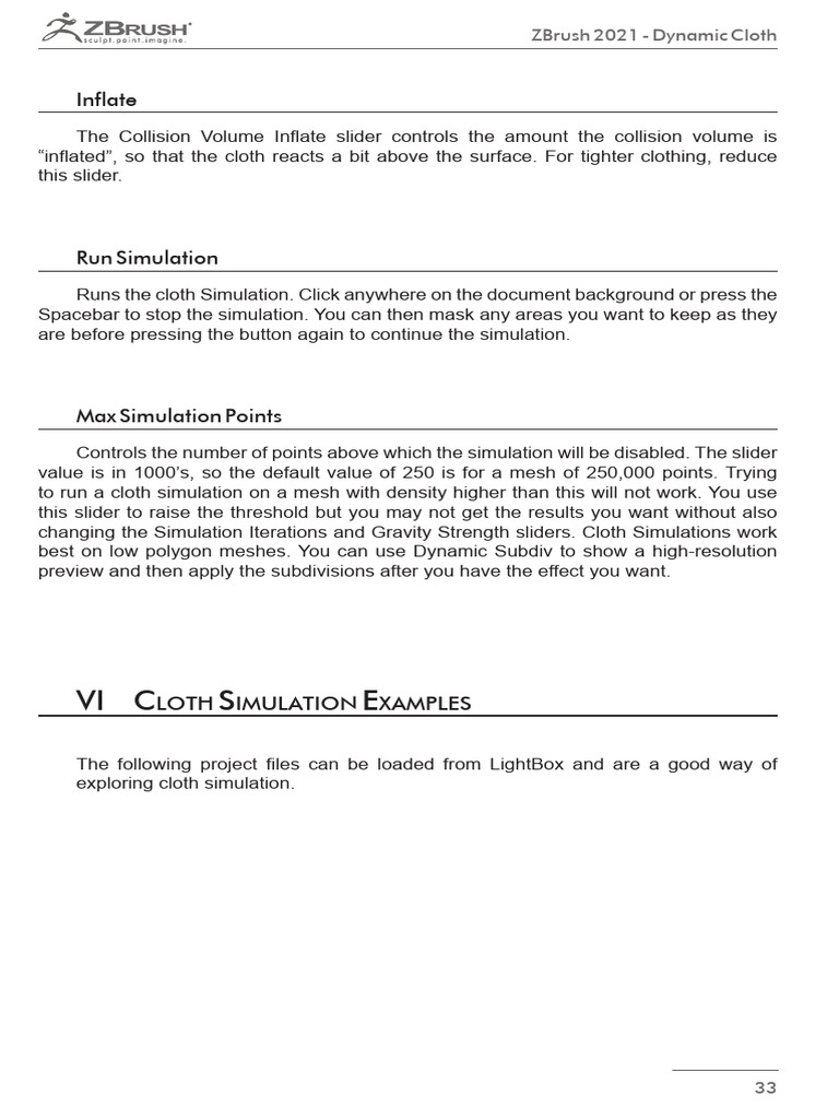 ZBrush 2021 Whats New Part3 | PDF