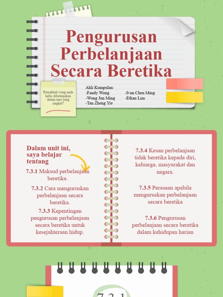 Pengurusan Perbelanjaan Secara Beretika | PDF