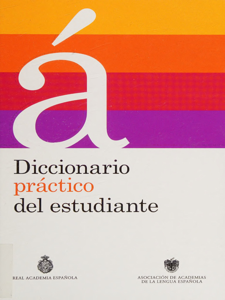 Diccionario: Del Estudiante | PDF | Numero Gramatical | Diccionario