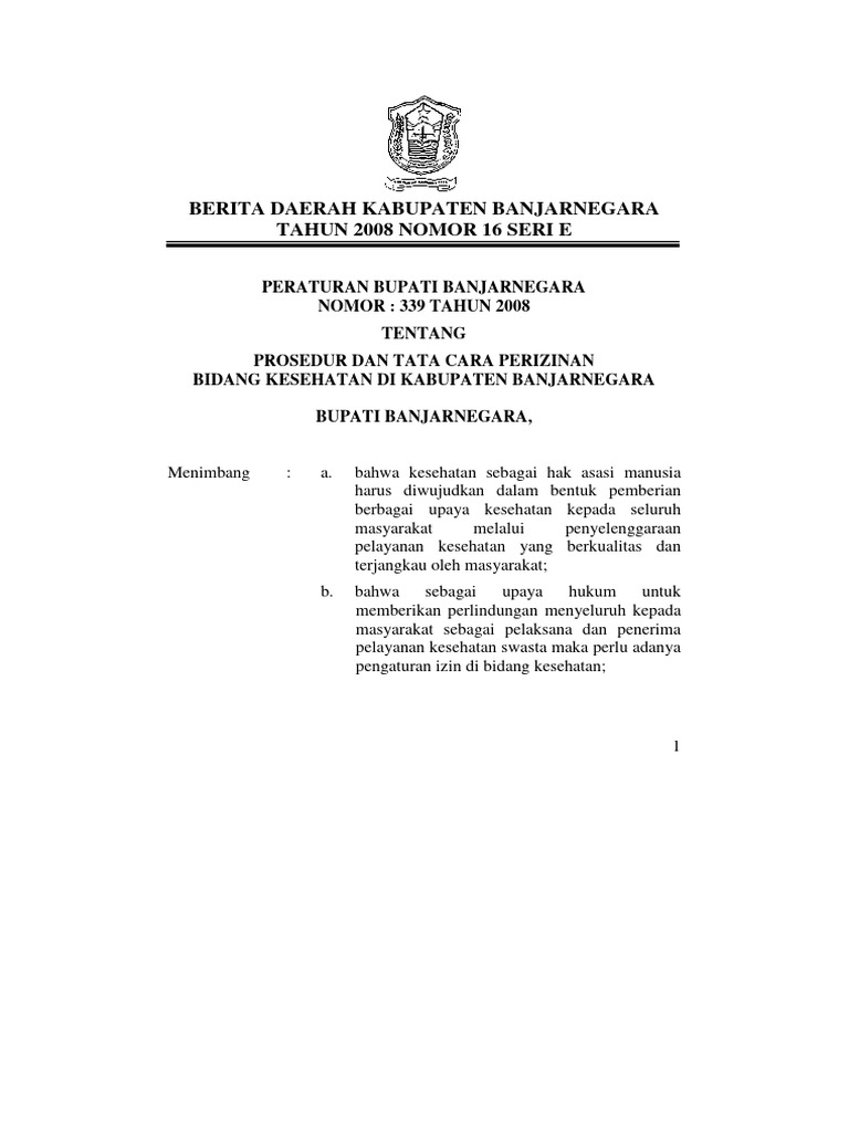 Prosedur Dan Tata Cara Perizinan | PDF Prosedur Dan Tata Cara Perizinan | PDF