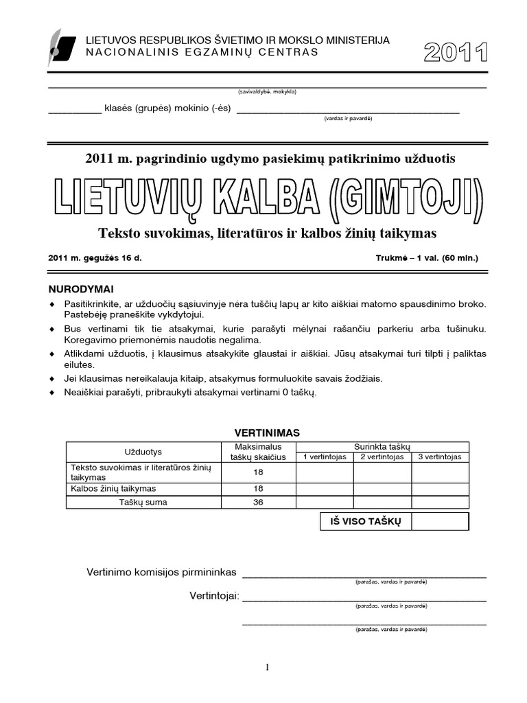 Teksto Suvokimas - Atzalynas | PDF Teksto Suvokimas - Atzalynas | PDF