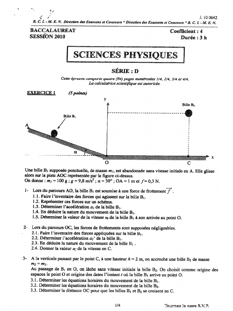 bac-c-physique-2010 | PDF