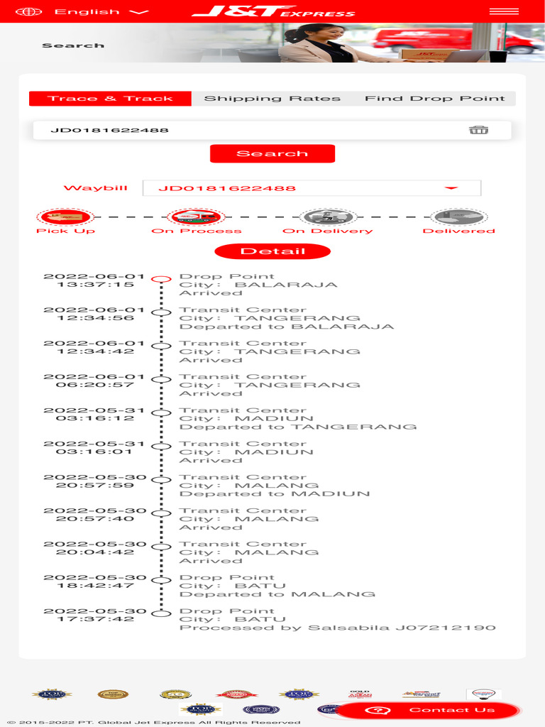 Trace & Track-J&T Express Indonesia | PDF