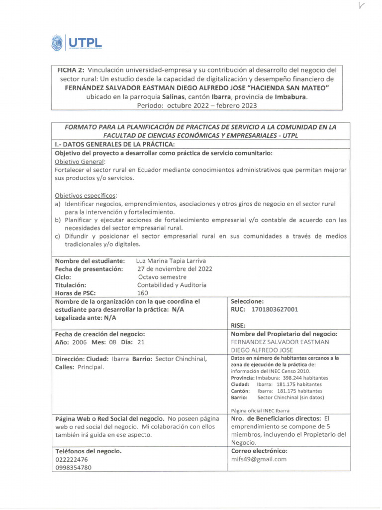 Prácticum 3 - 1 Entregable 2 - Actividad 2 - Ficha 2 - 0001 | PDF