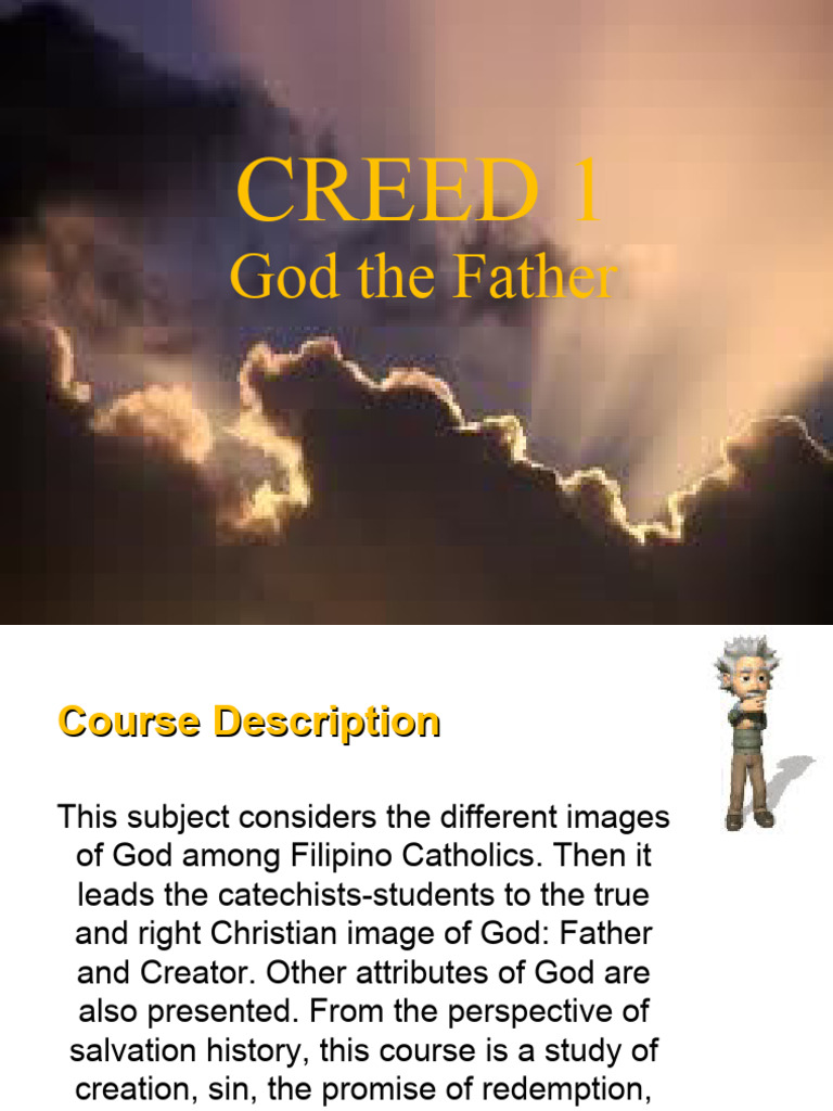 Catechism On God The Father | PDF