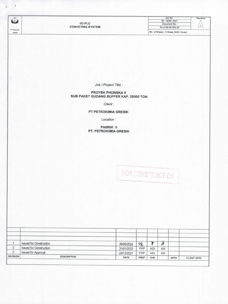 PLC Io List Instrument Gudang Buffer | PDF