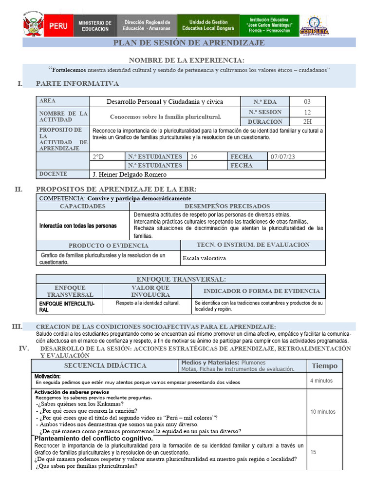 Sesion 8 DPCC 2 D | PDF