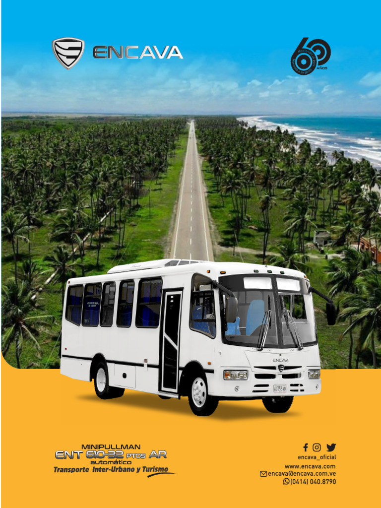 Encava Minipullman Ent 610 32 Transporte Inter Urbano y Turismo | PDF