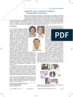 Materiales Híbridos: Orgánico-Inorgánico | PDF | Polímeros | Química