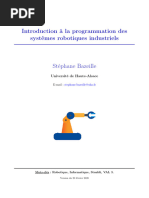 Cours Robotique | PDF | Robotique | Machine