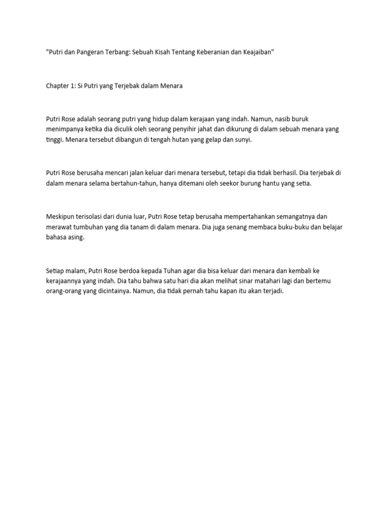 Putri Dan Pangeran | PDF