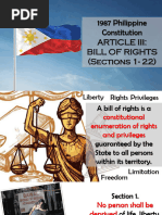1987 Philippine Constitution - Article 3 Bill of Rights | PDF | Ex Post ...
