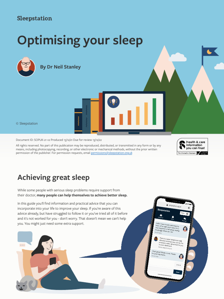 Optimising Your Sleep v2 | PDF | Sleep | Circadian Rhythm
