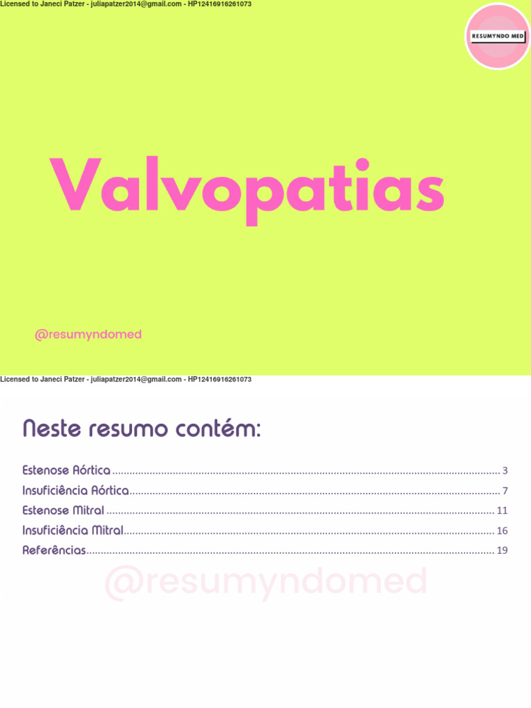 Valvopatias Ok2 | PDF