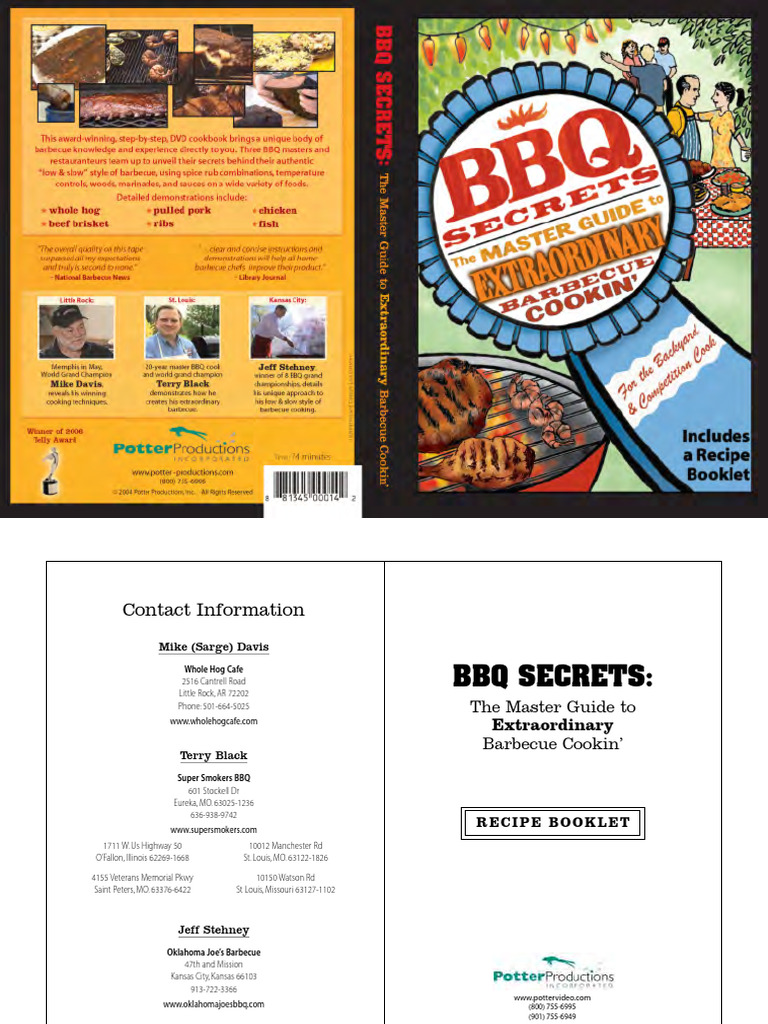 BBQ Recipes and Secrets Unveiled | PDF