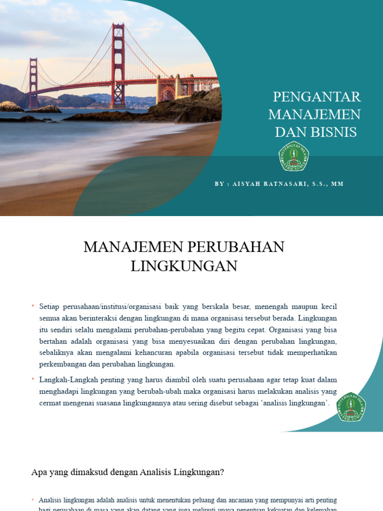 Pengantar Manajemen Dan Bisnis | PDF