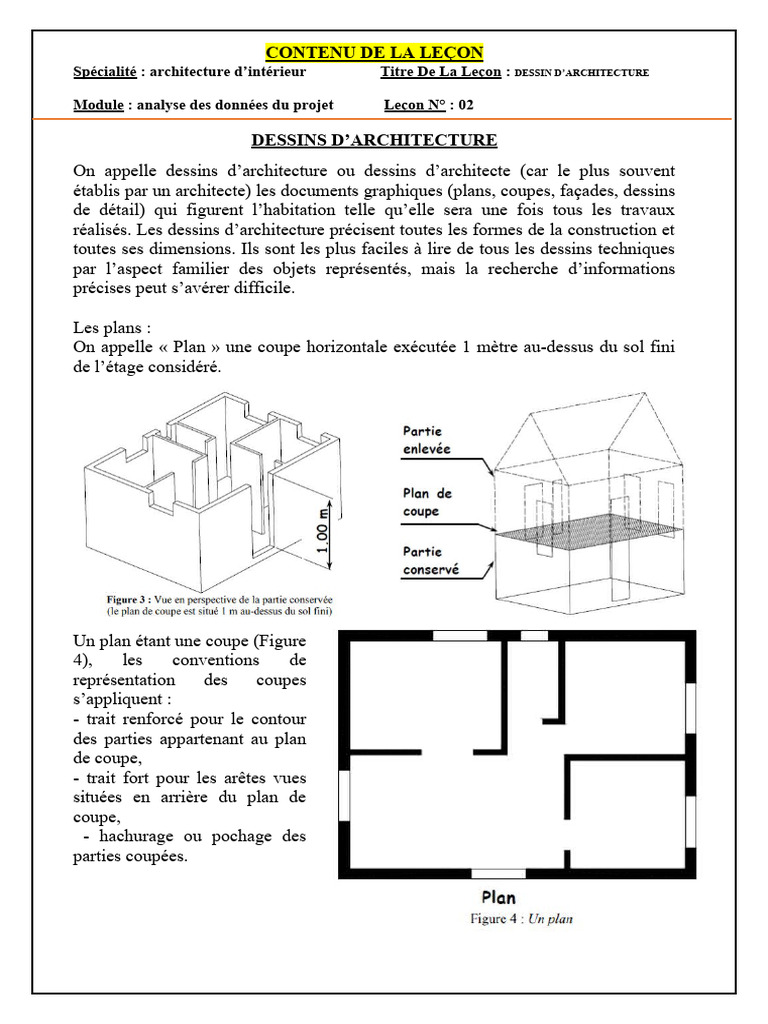 Plan D'architecture | PDF